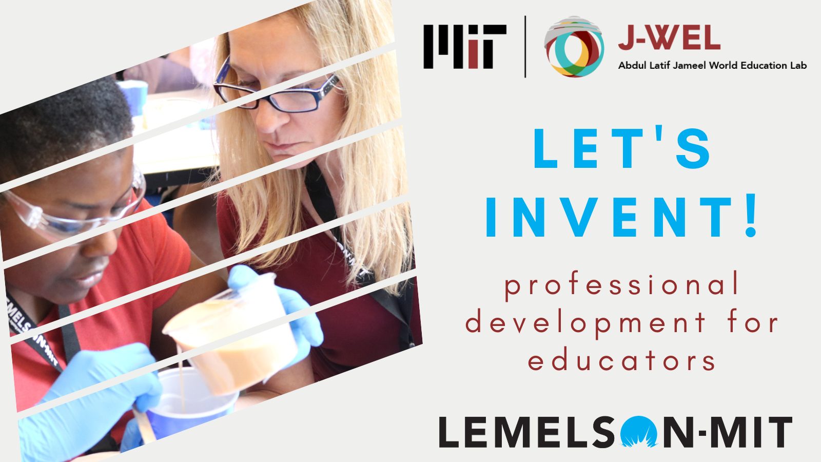 LET'S INVENT: APRIL PROFESSIONAL DEVELOPMENT SESSION | Lemelson